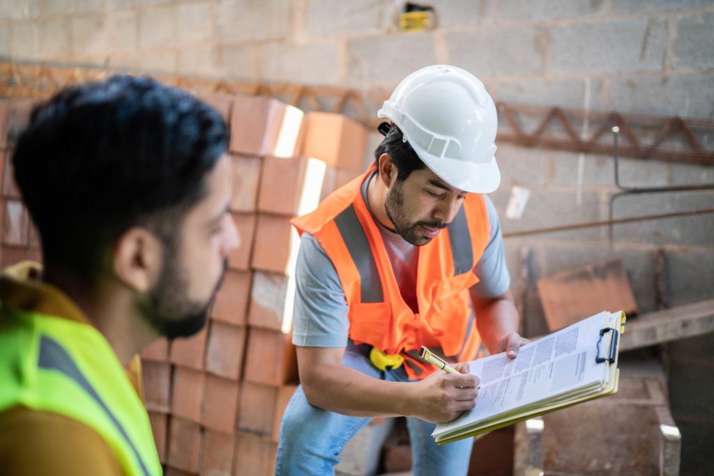 What is risk transfer in construction?