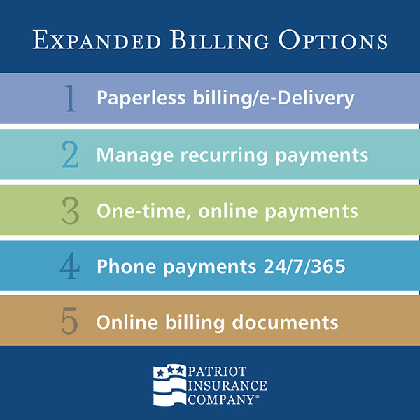 New Payment Processor Offers Expanded Billing Options | Patriot ... New Payment Processor Offers Expanded Billing Options | Patriot ...